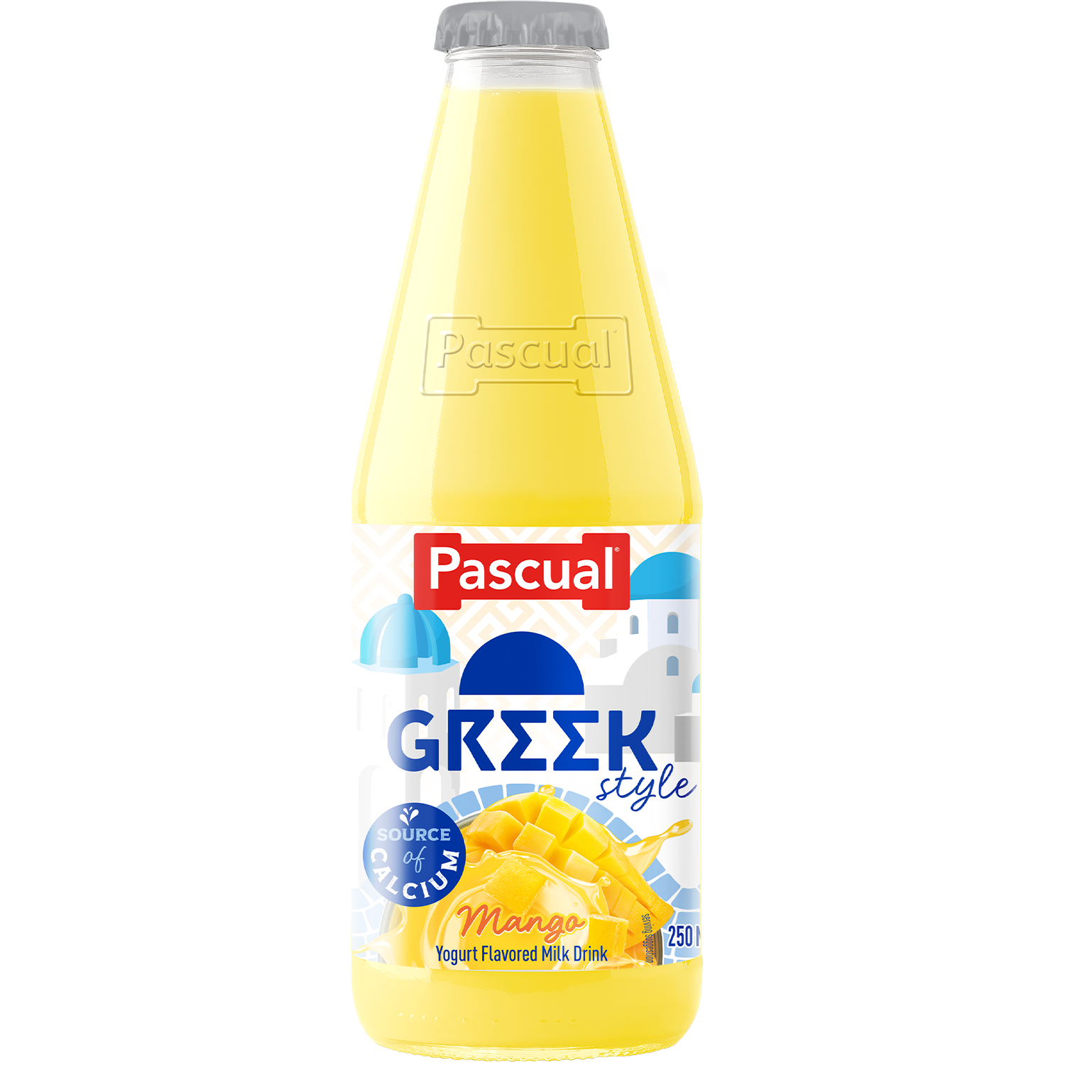 Pascual Greek Style Mango Yogurt Drink 250ml (24 bottles x P43/btl)