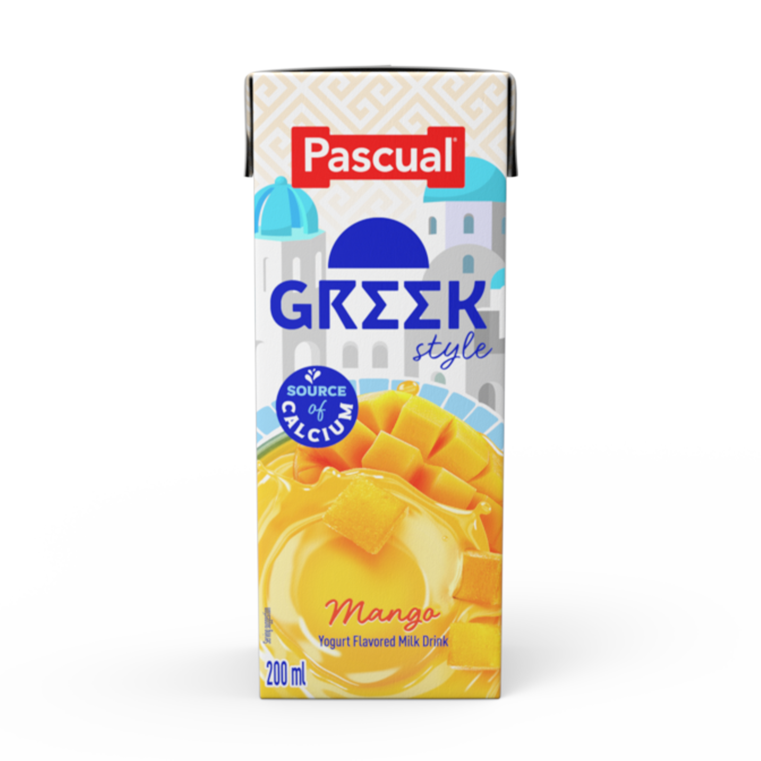 Pascual Greek Style Mango Yogurt Drink 200ml (36 packs x P28/pack)