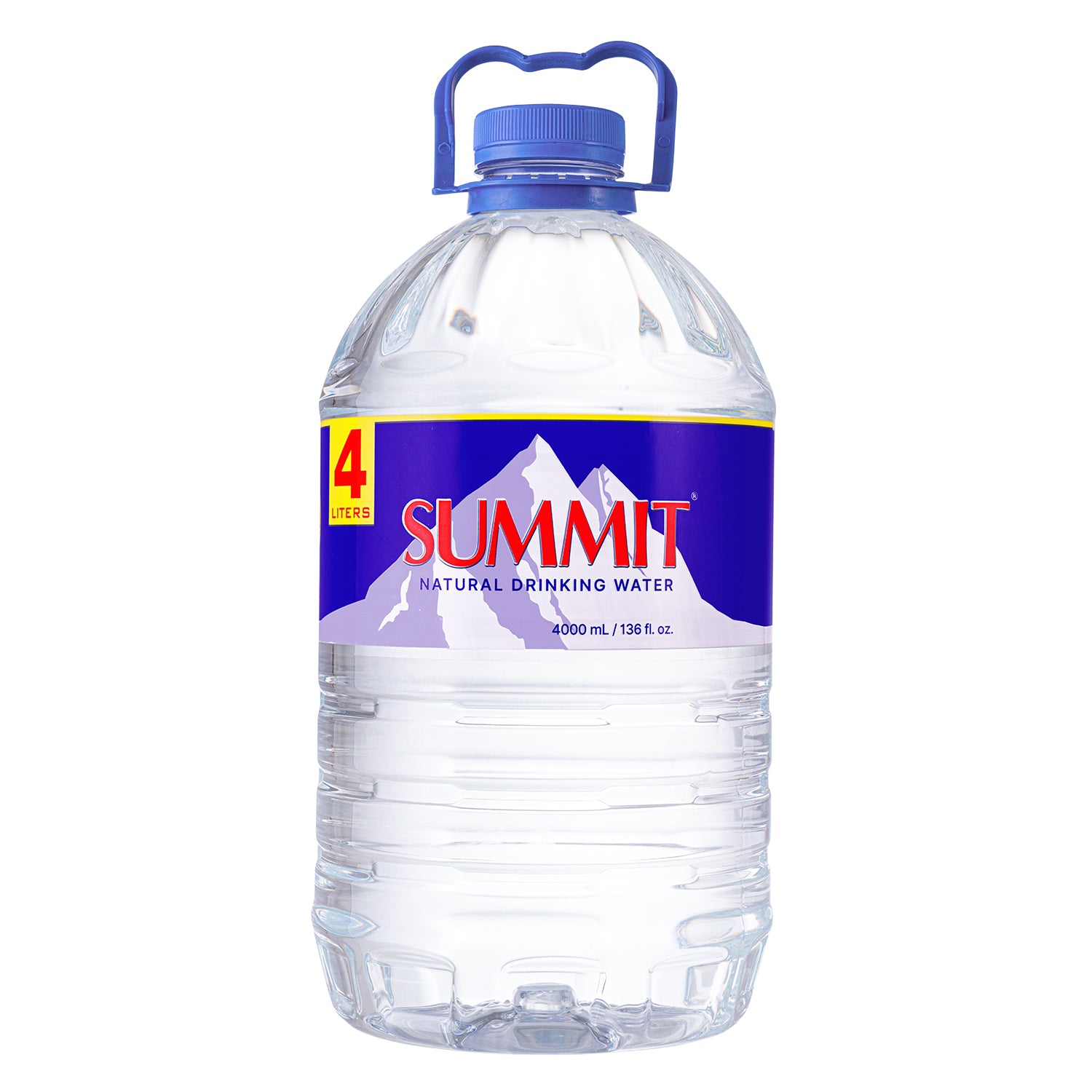 Summit Natural Drinking Water 4L (4 bottles x P49.50/btl)
