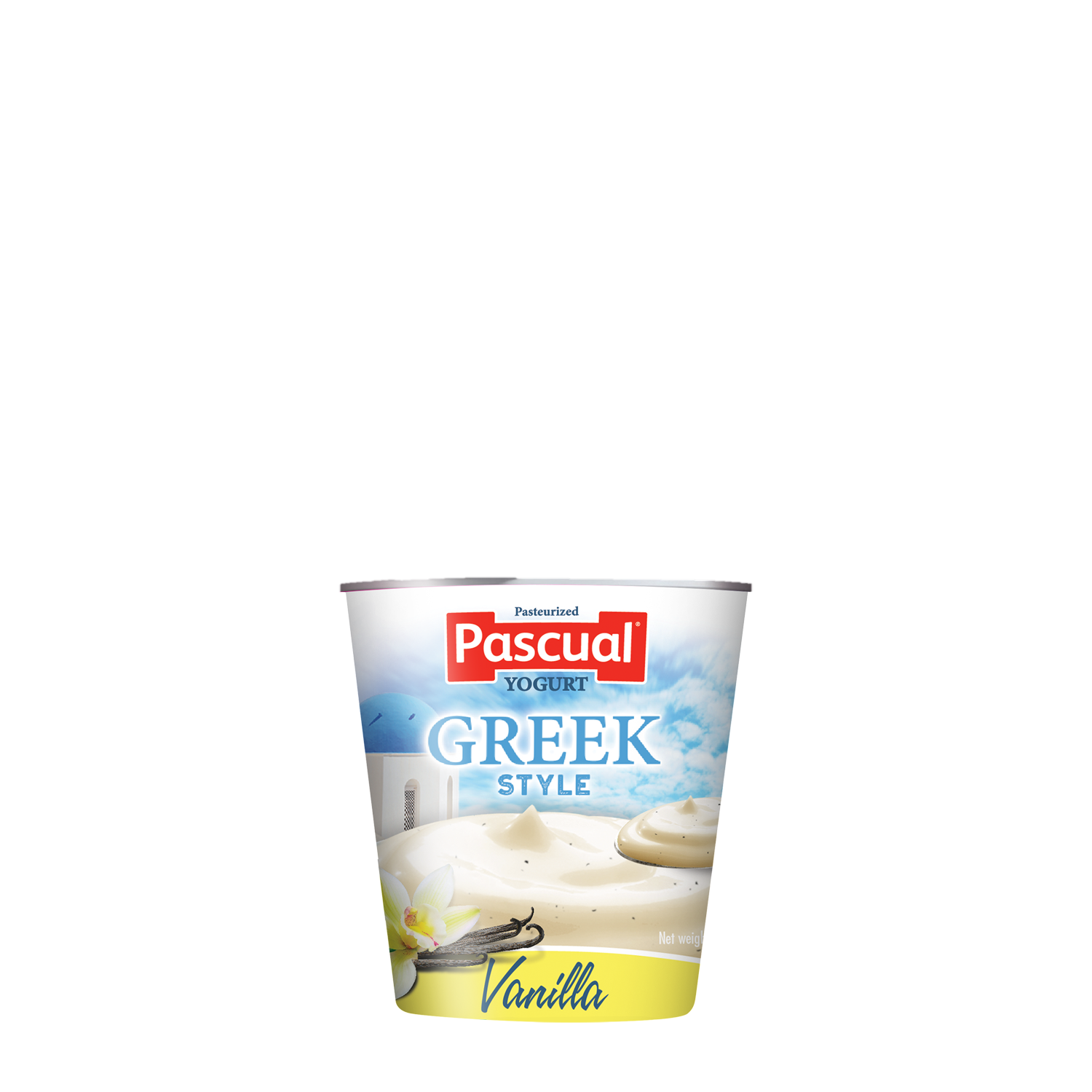 Pascual Greek Style Vanilla Yogurt 100g (24 cups x P43/cup)