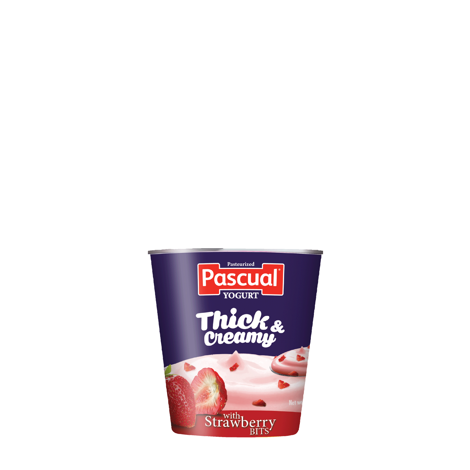Pascual Thick & Creamy Strawberry Yogurt 100g (24 cups x P36/cup)