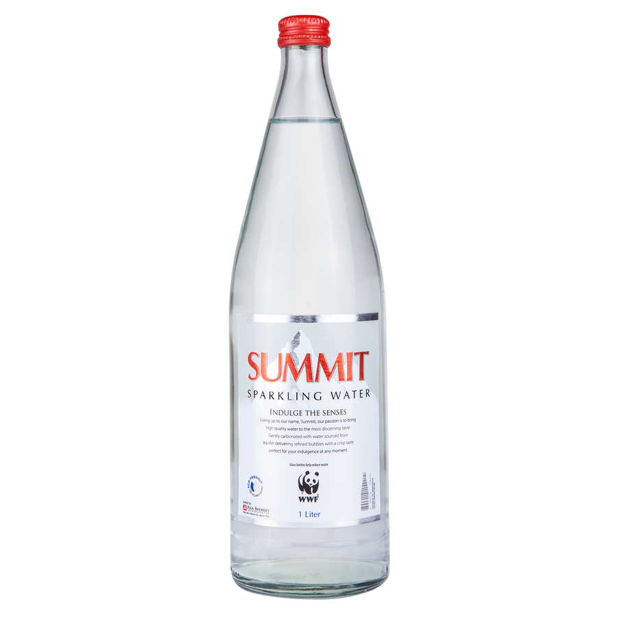 Summit Sparkling Drinking Water 1L (6 bottles x P73/btl)