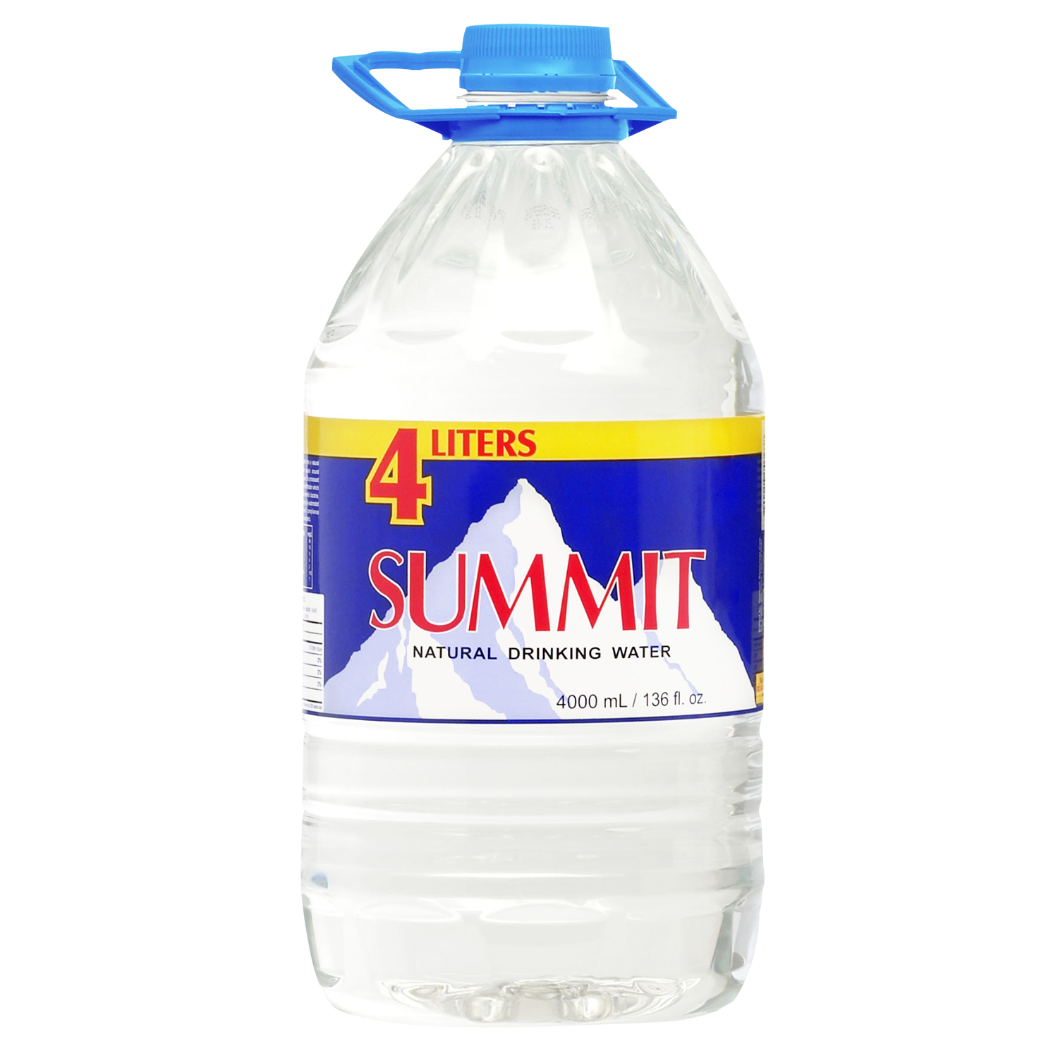 Summit Natural Drinking Water 4L (4 bottles x P49.50/btl)