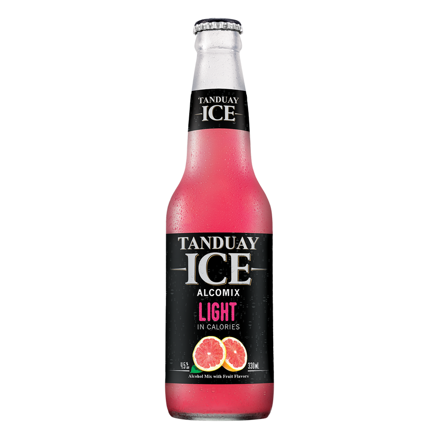 Tanduay Ice Light Pomelo 330ml (24 bottles x P34/btl)
